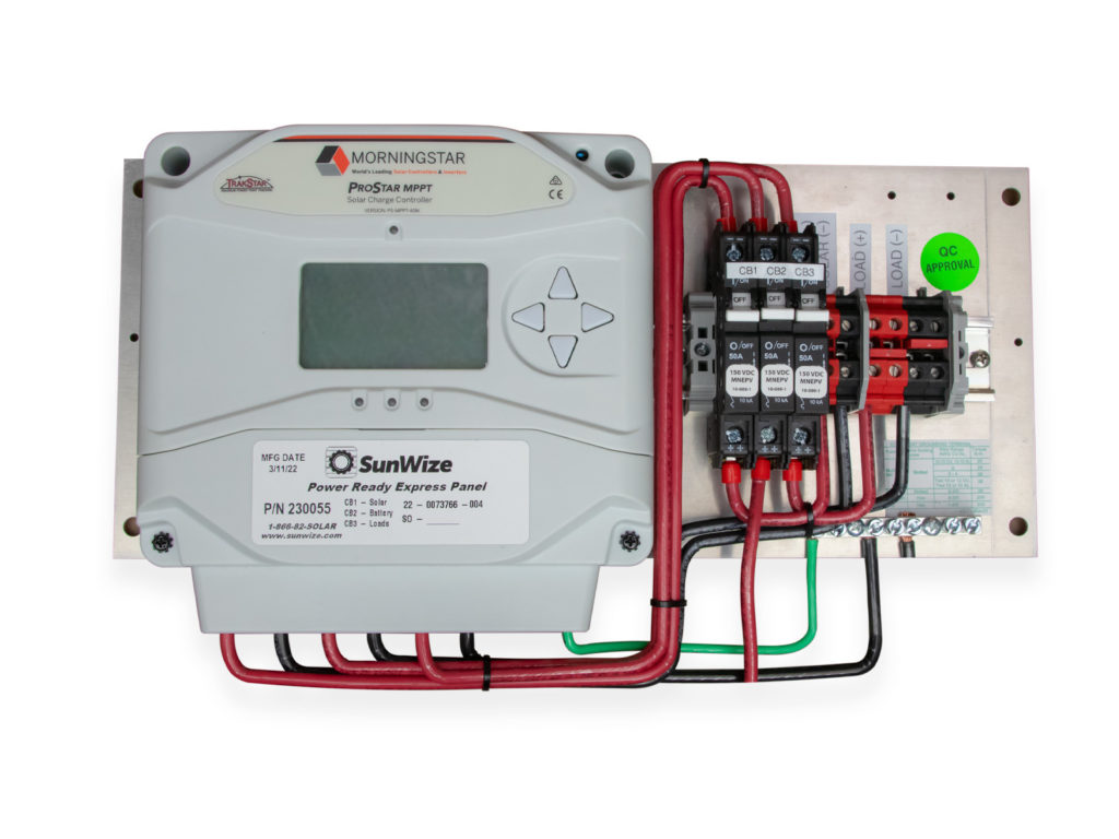 230055 - PR Express Panel PS40M MPPT, 12/24 Volts - SunWize