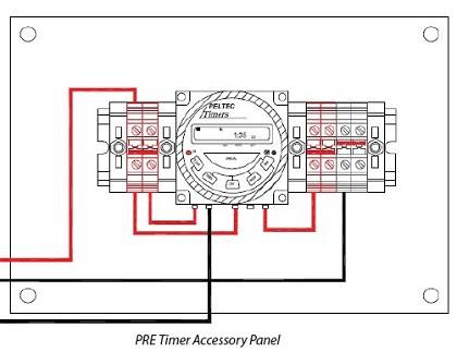 230082 - PRE Accessory Panel 12VDC Timer - SunWize Power & Battery