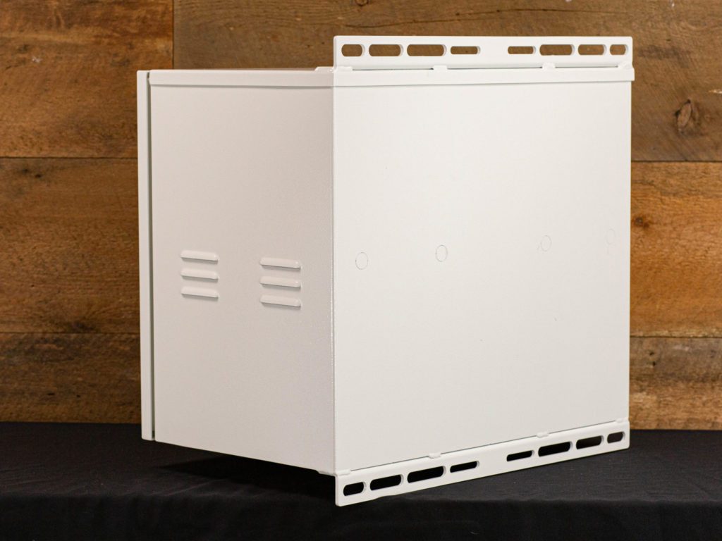 M1-8D Enclosure: NEMA3R, Battery Enclosure, 24"x 29"x17"
