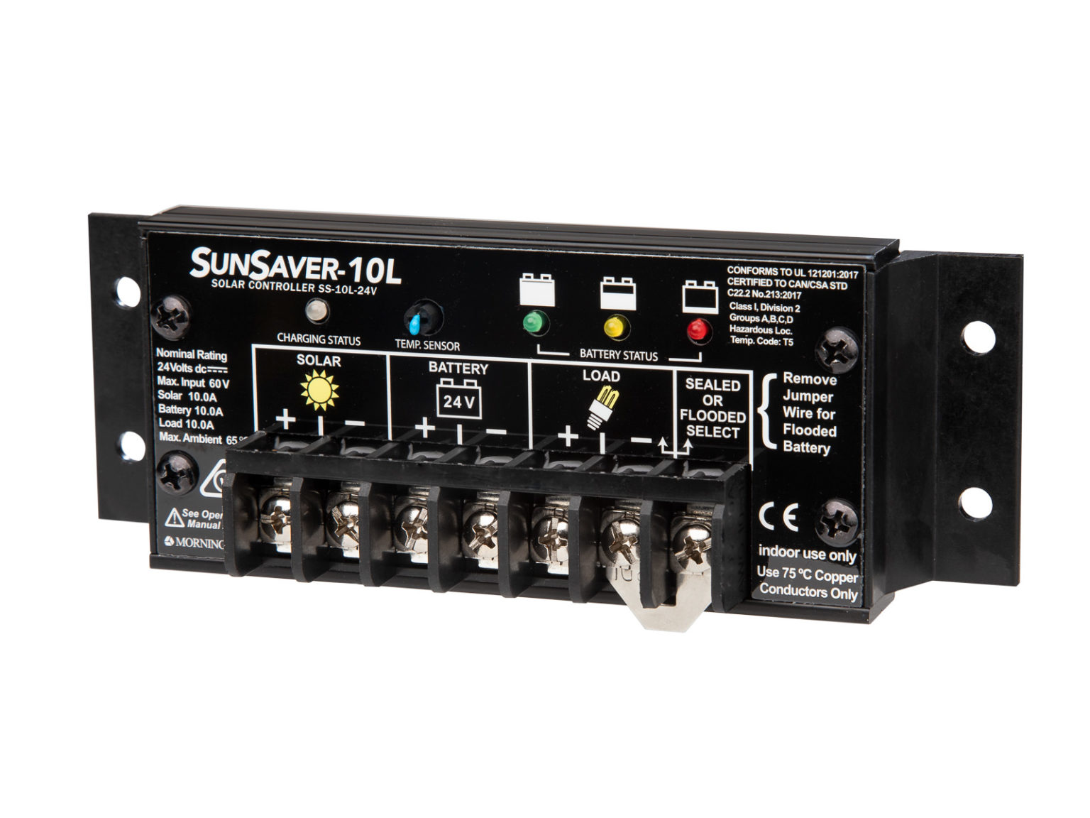 Morningstar SunSaver - PWM Charge Controller | SunWize