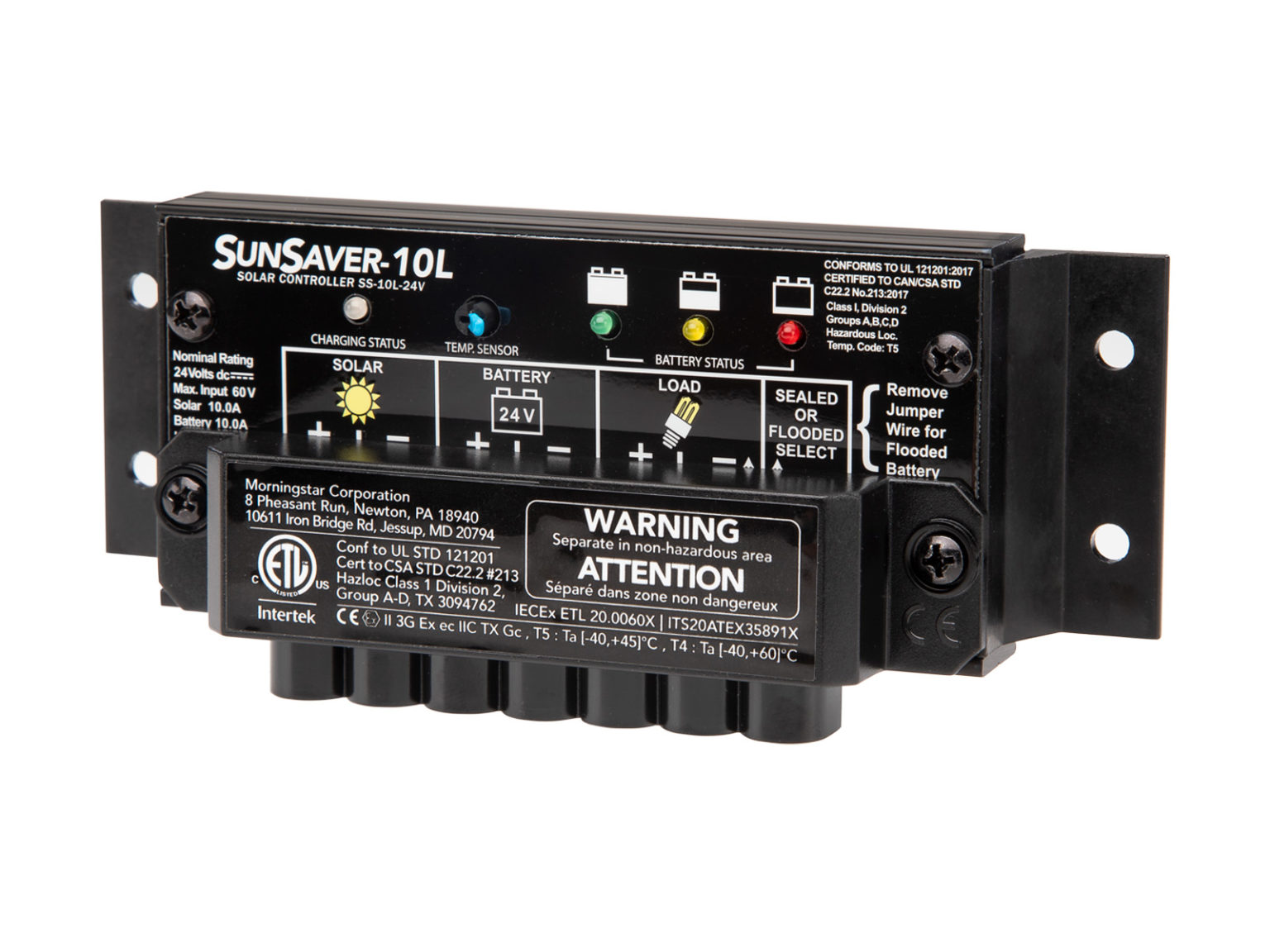 Morningstar SunSaver - PWM Charge Controller | SunWize