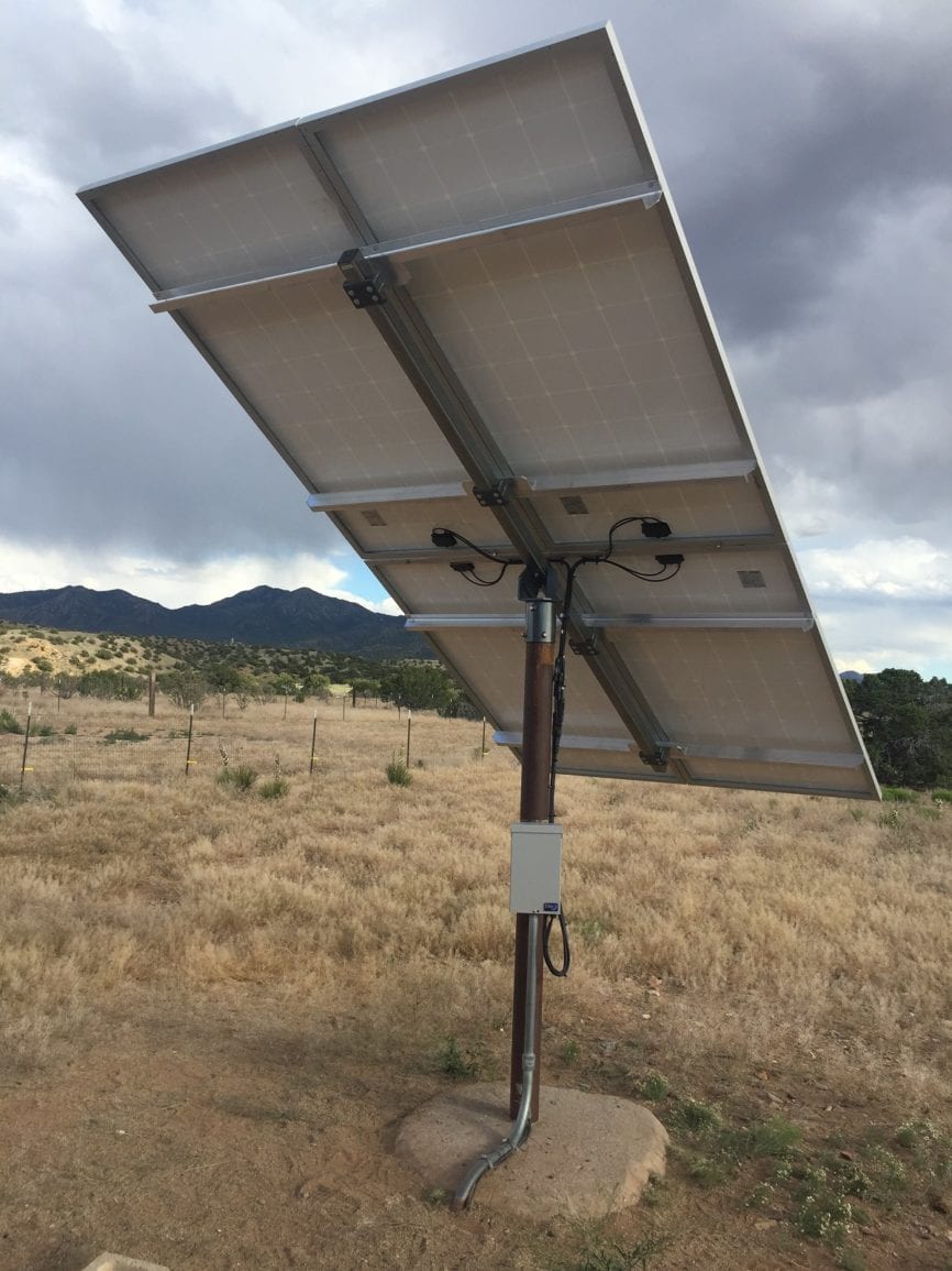 Solar Rackworks TPR4 Top of Pole Mount | SunWize | Power Independence