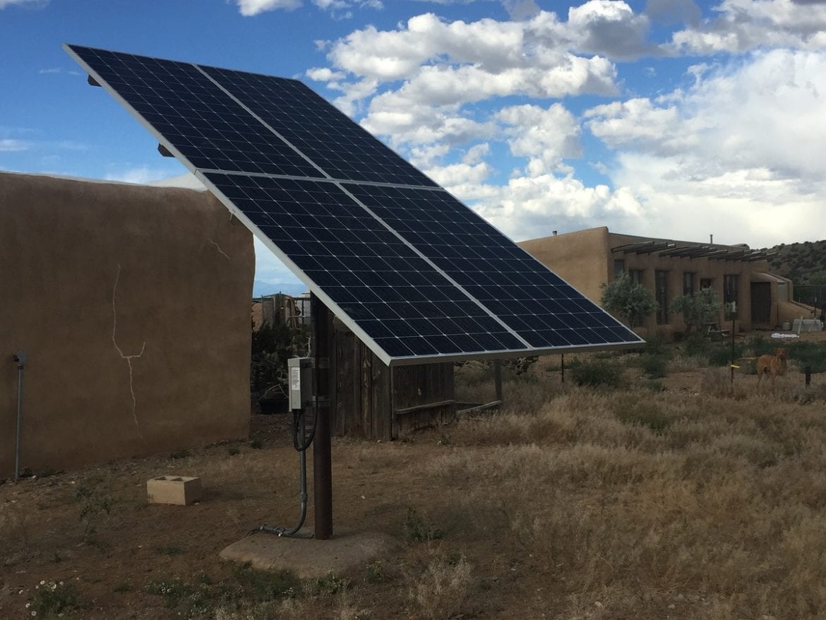 Solar Rackworks TPR4 Top of Pole Mount | SunWize | Power Independence