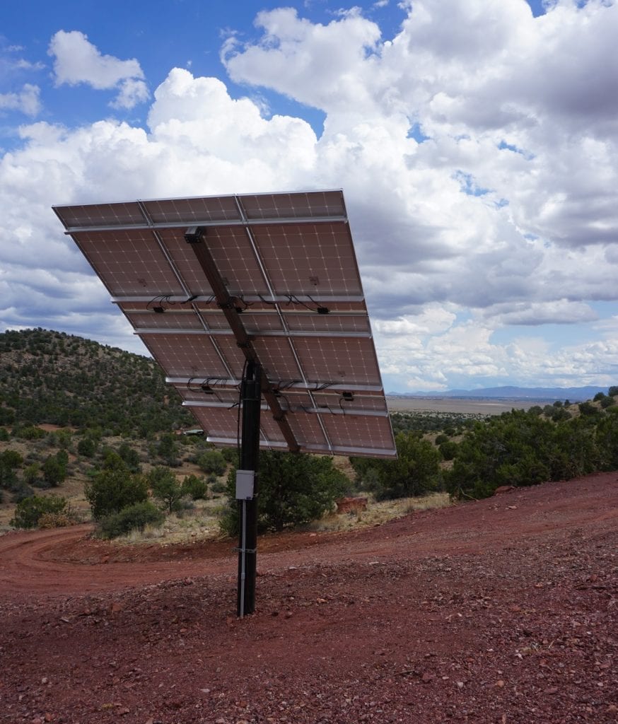 Solar Rackworks TPR9 Top of Pole Mount | SunWize | Power Independence