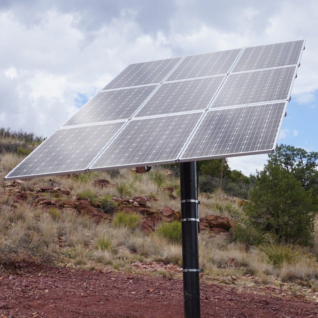 Solar Rackworks TPR9 Top of Pole Mount | SunWize | Power Independence