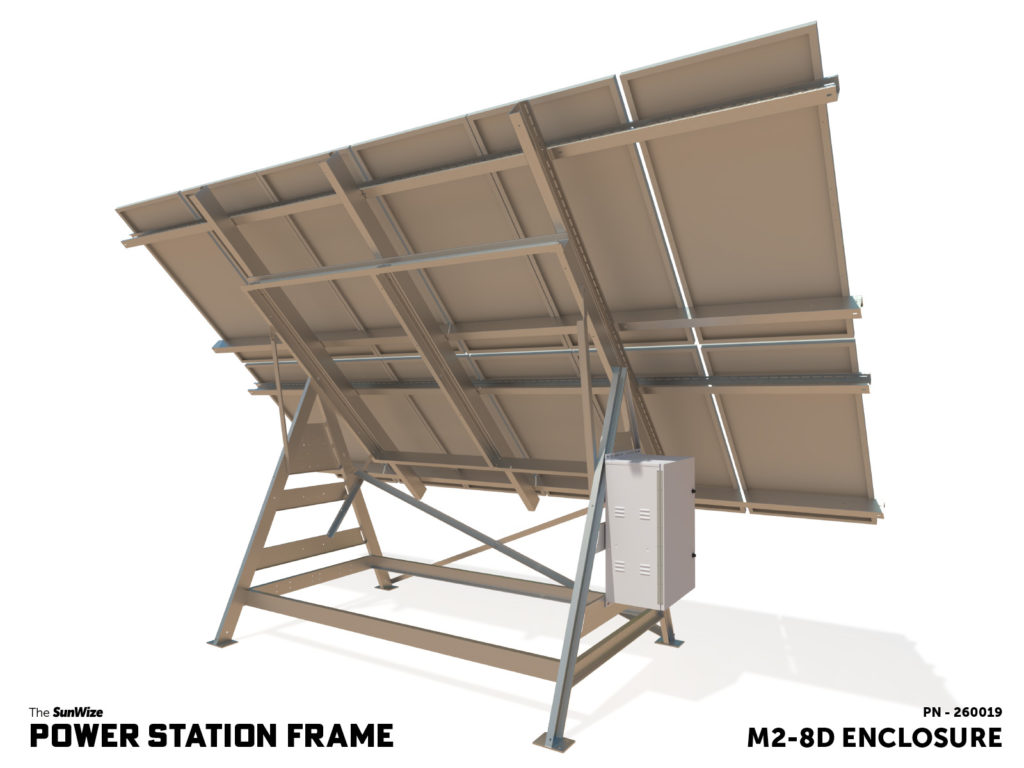 SunWize Power Station Module Mounting Structure | SunWize