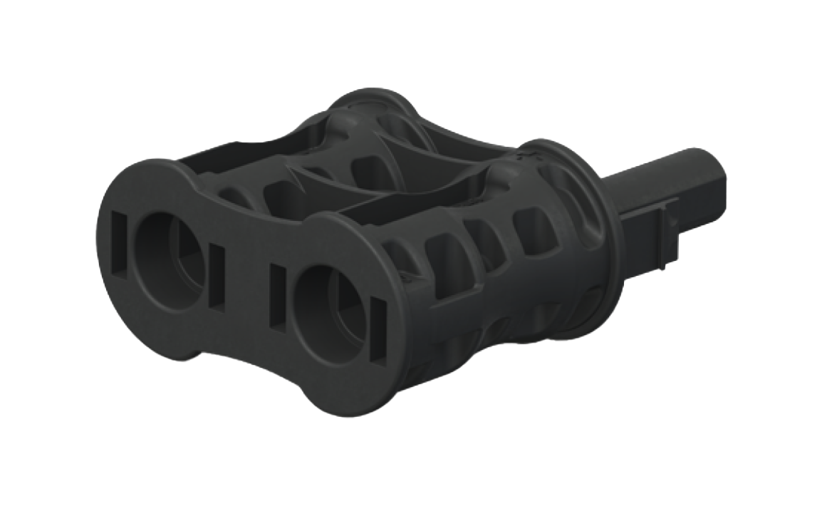 022503 - MC4 EVO2 PV 2-1 Branch Connector FF/M | SunWize | Power ...